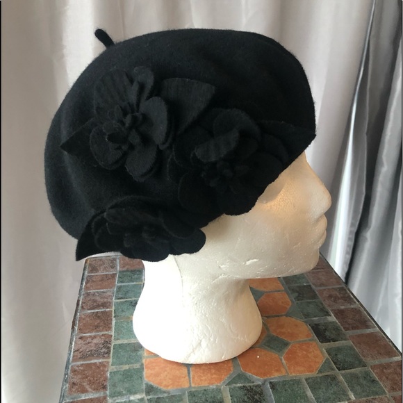 BETMAR NEW YORK | Accessories | Betmar New York Black Beret | Poshmark